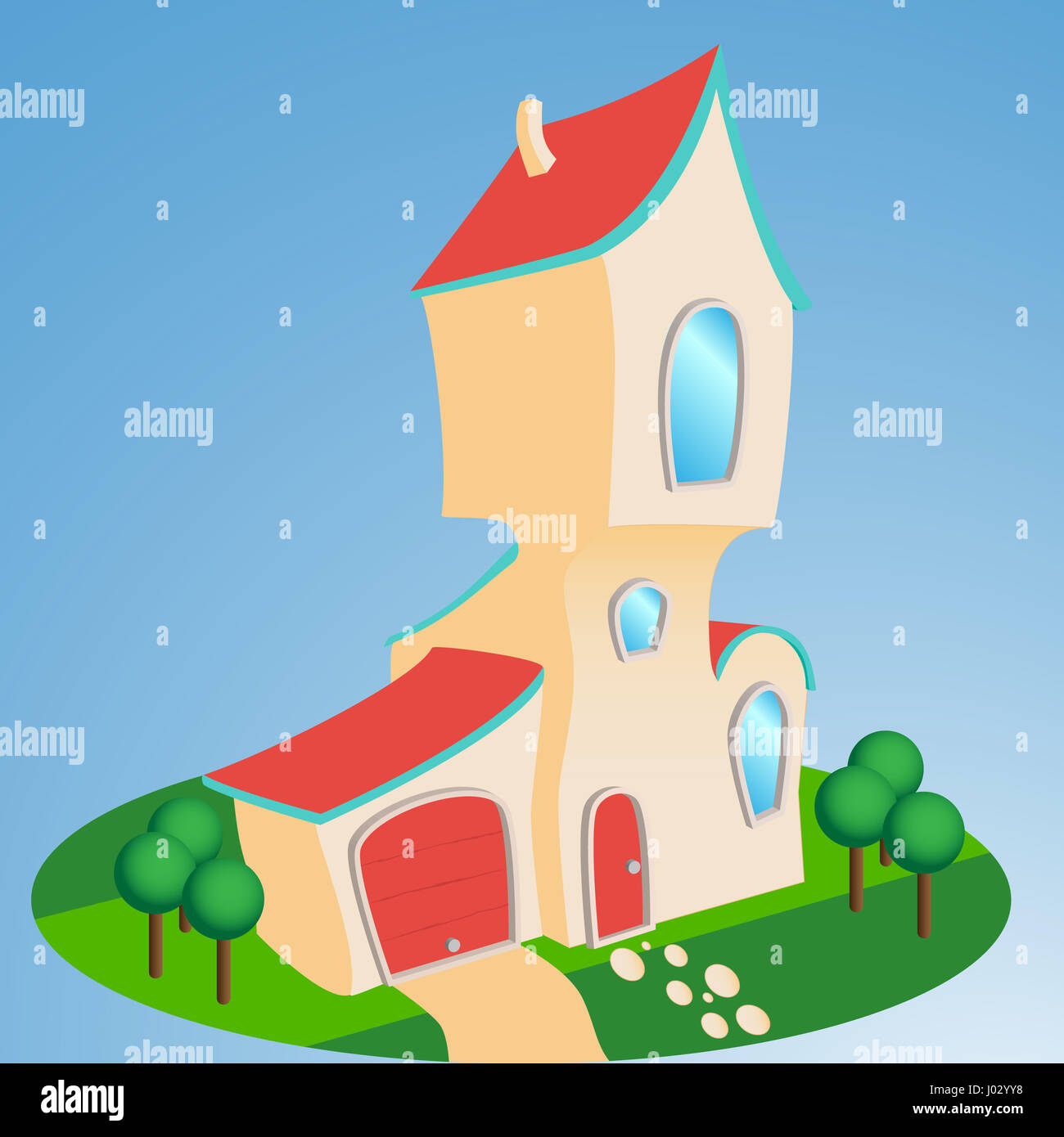 House Cartoon Stockfotos & House Cartoon Bilder - Seite 3 - Alamy