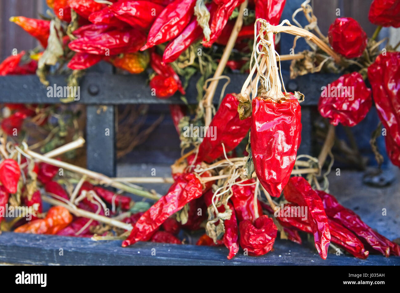 Trockene Scharfe Chilischote Stockfotos und -bilder Kaufen - Alamy