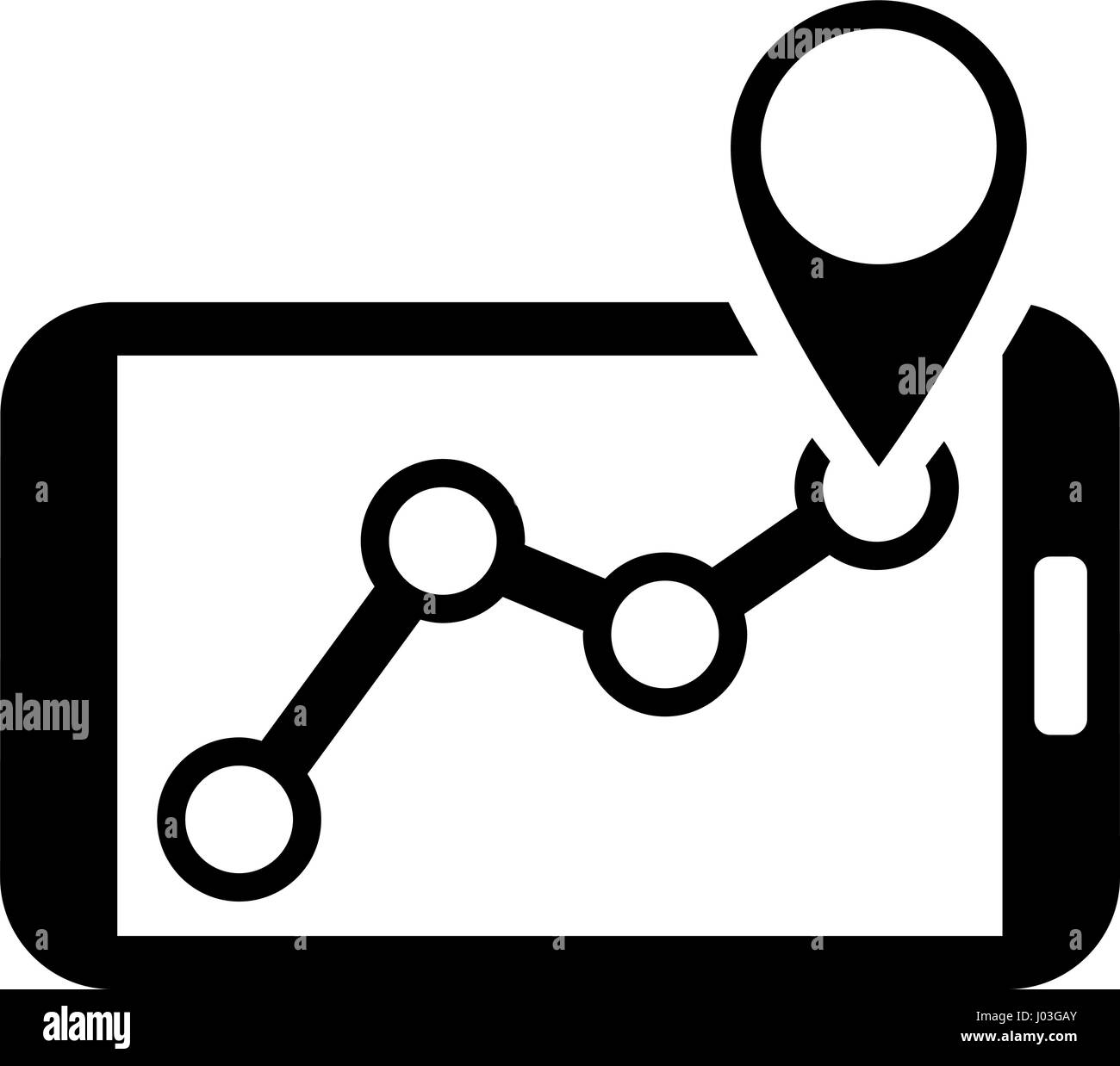 Navigation display Schwarzweiß-Stockfotos und -bilder - Alamy