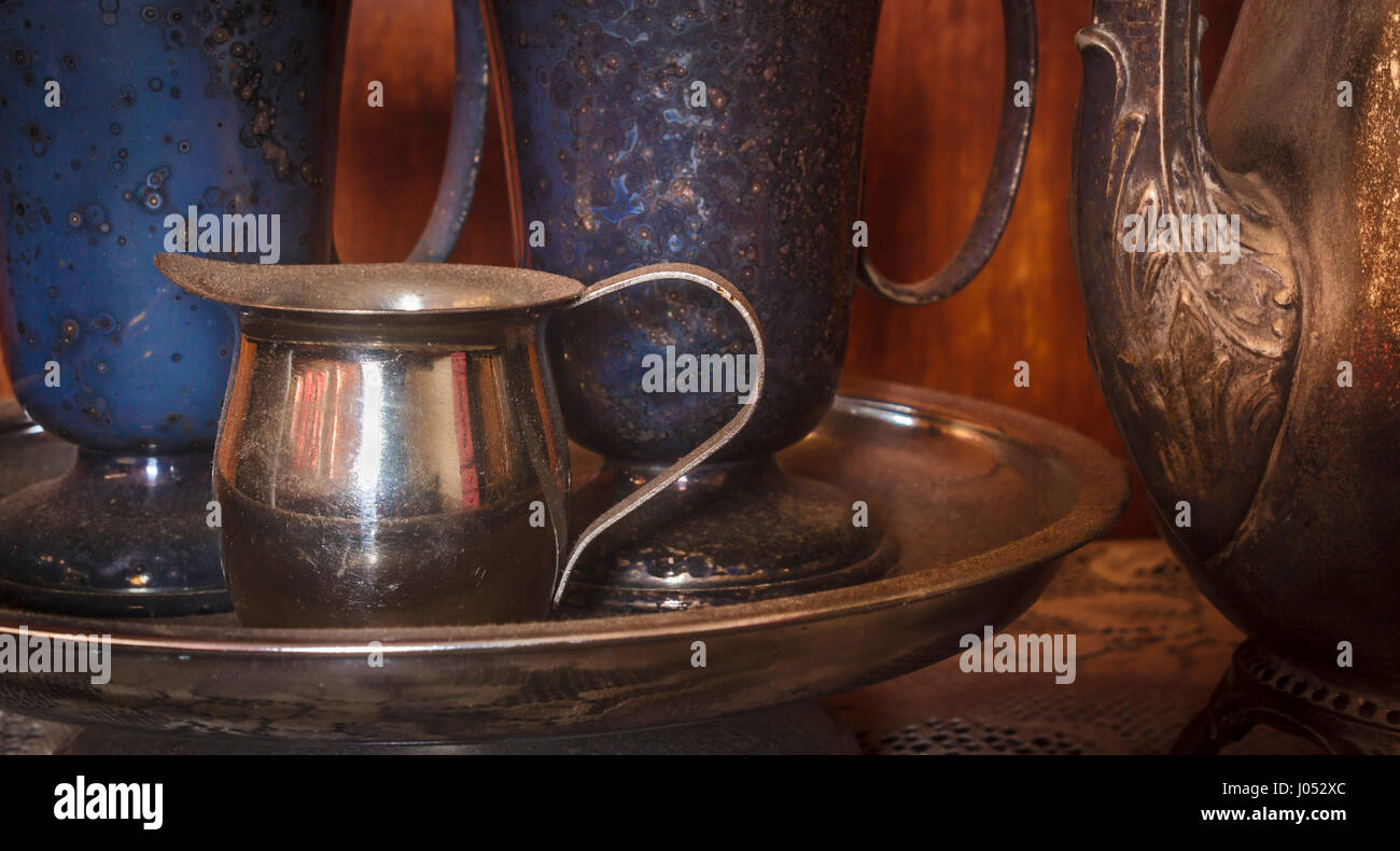 Antike Silberwaren Stockfotos und -bilder Kaufen - Alamy