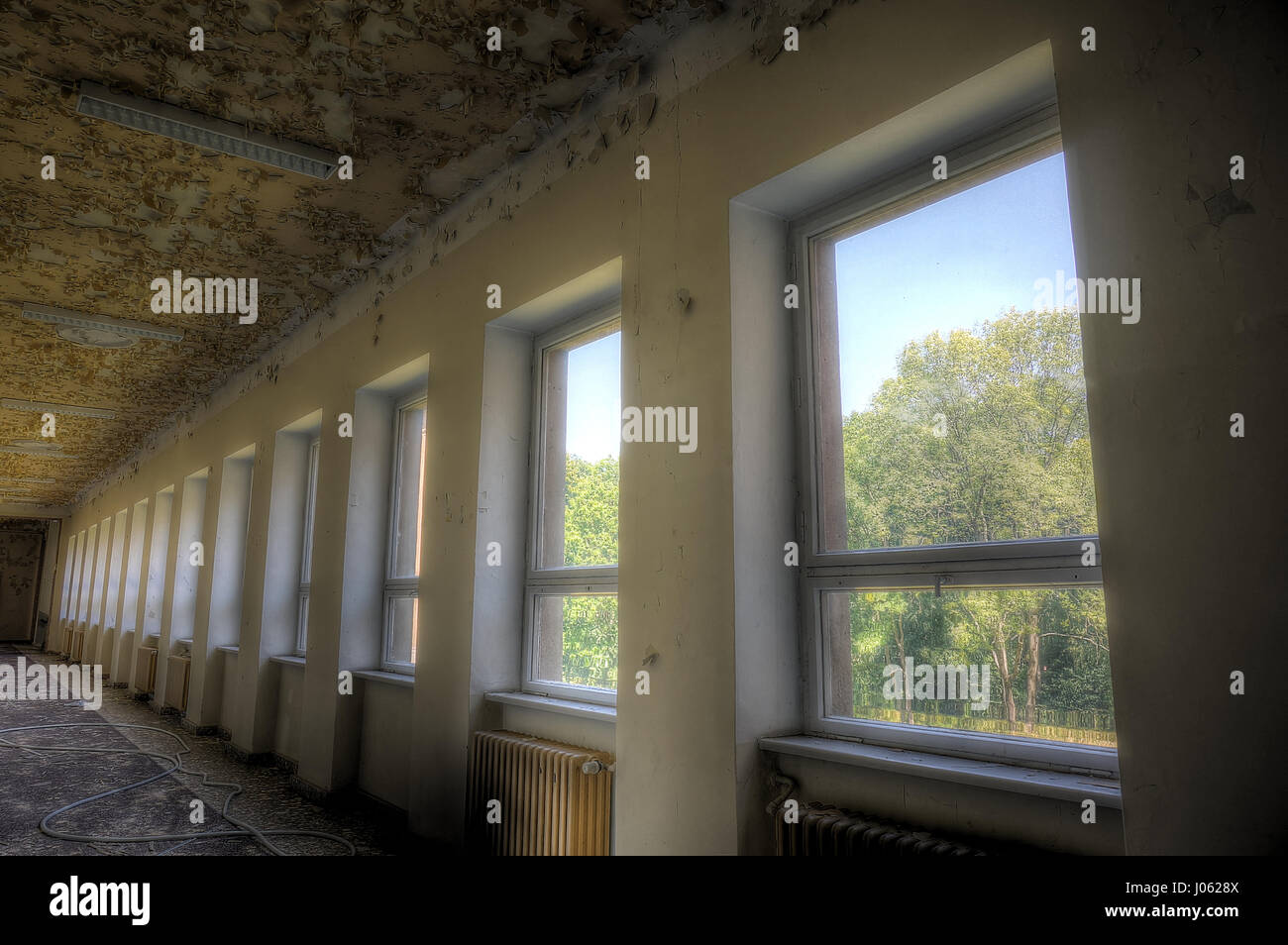 GESPENSTISCHE Bilder von einem verlassenen Zweck gebaut Elite Nazi ...