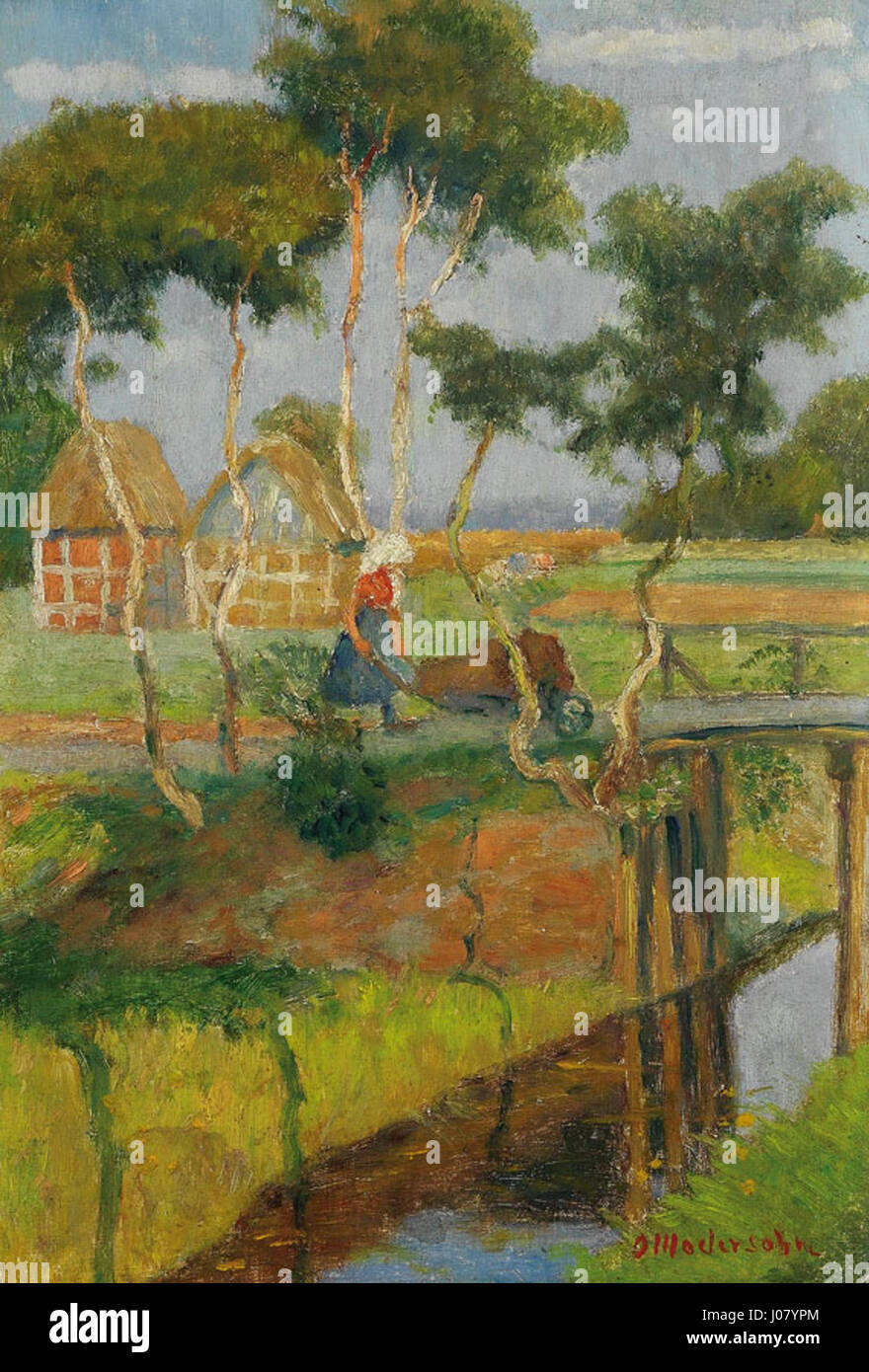 Otto Modersohn Museum Stockfotos und -bilder Kaufen - Alamy