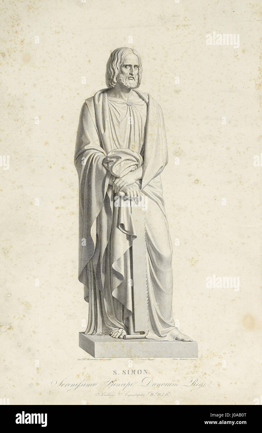 Das Gemälde *São Simão* von Pietro Bettelini und Leonardo Camia zeigt ...