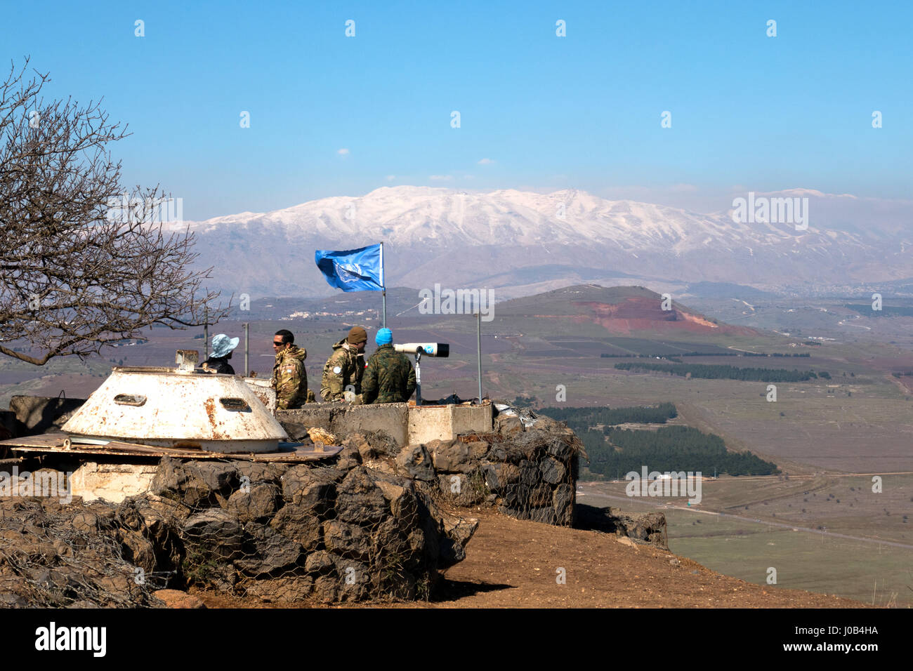 Israel syria border -Fotos und -Bildmaterial in hoher Auflösung – Alamy