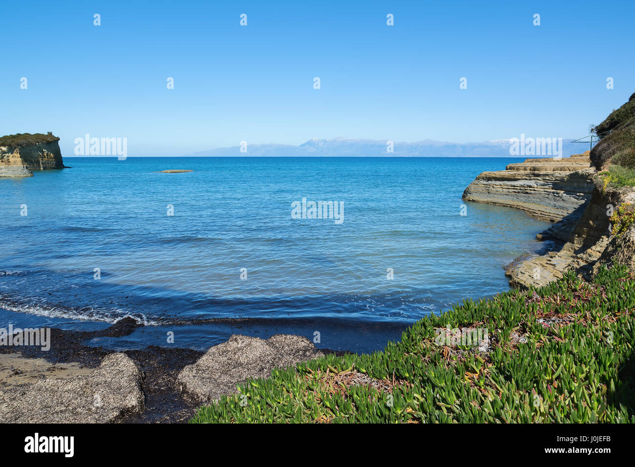 Korfu kerkyra kanal amour sidari meer strand insel korfu kerkyra -Fotos ...
