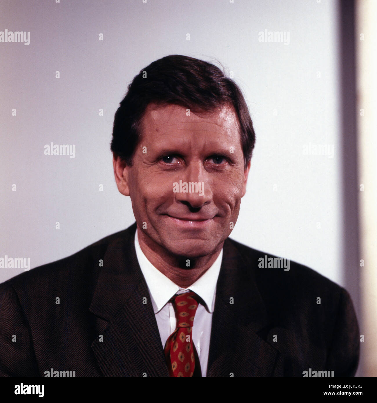 Deutscher Journalist und Autor Ulrich Wickert, Deutschland 1980er Jahre ...
