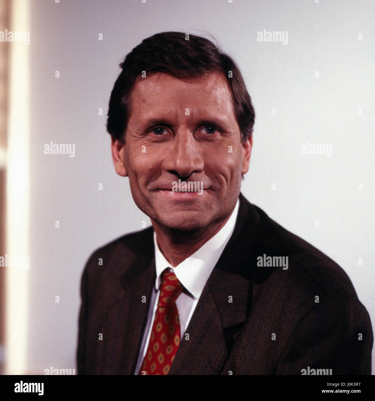 Deutscher Journalist und Autor Ulrich Wickert, Deutschland 1980er Jahre ...