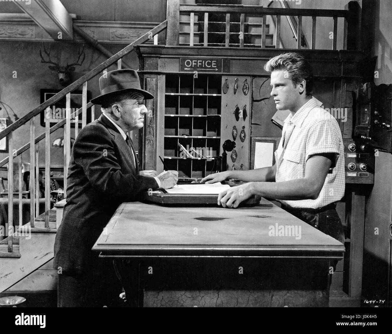 Stadt in Angst aka. Bad Day at Black Rock, USA 1955, Regie: John ...