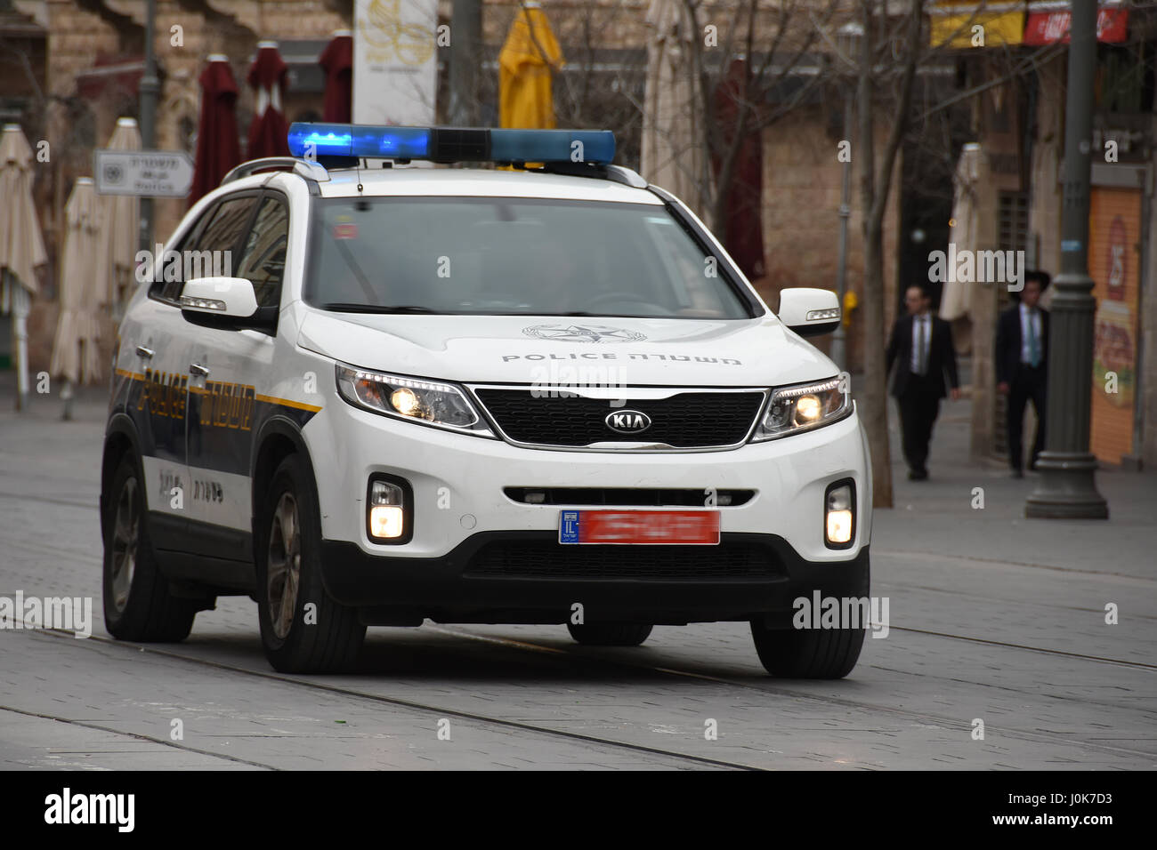 Jerusalem police car -Fotos und -Bildmaterial in hoher Auflösung – Alamy