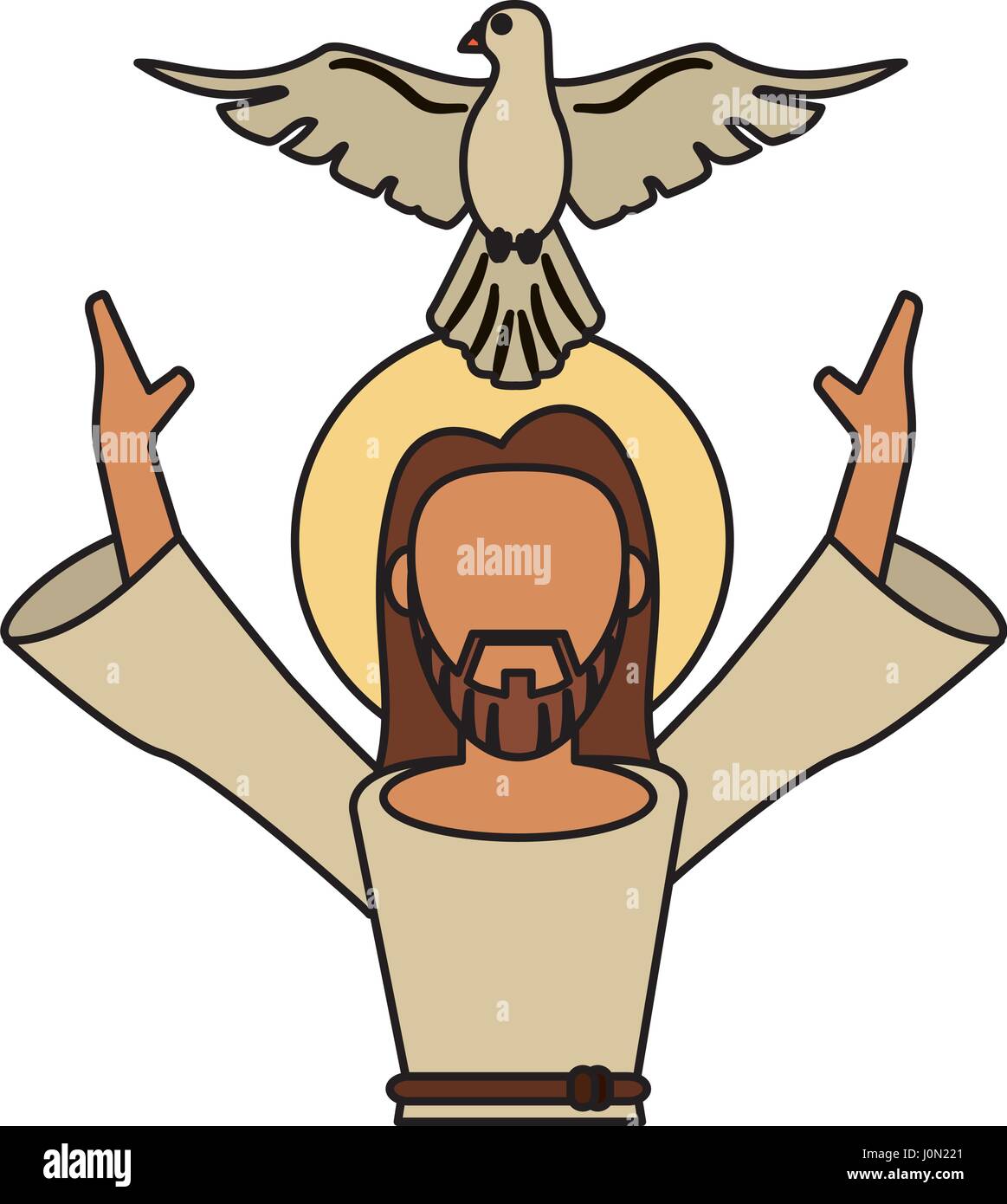 Gott, Der Heilige Geist Stock-Vektorgrafiken kaufen - Alamy
