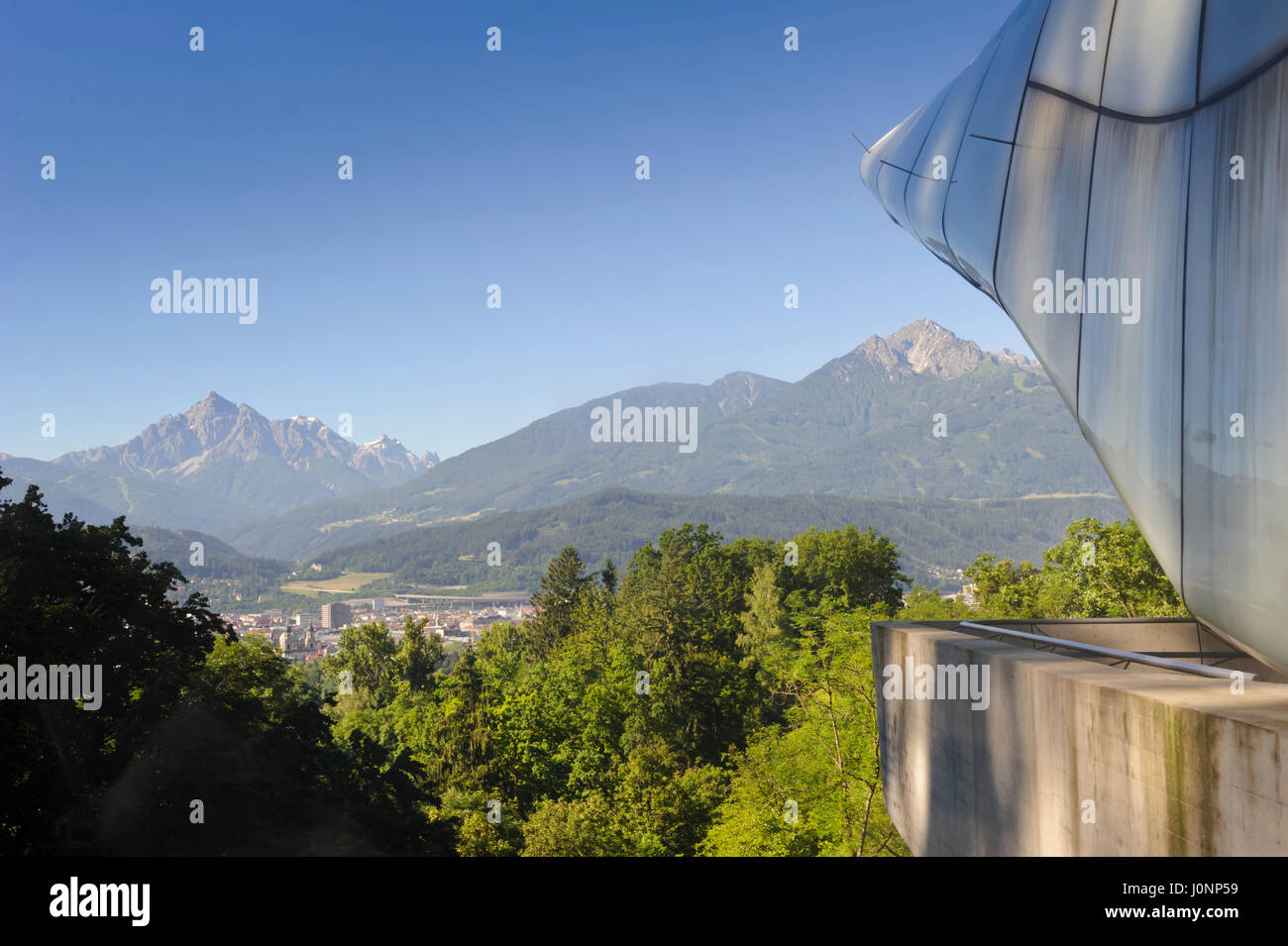 Innsbruck Aerial Stockfotos und -bilder Kaufen - Alamy