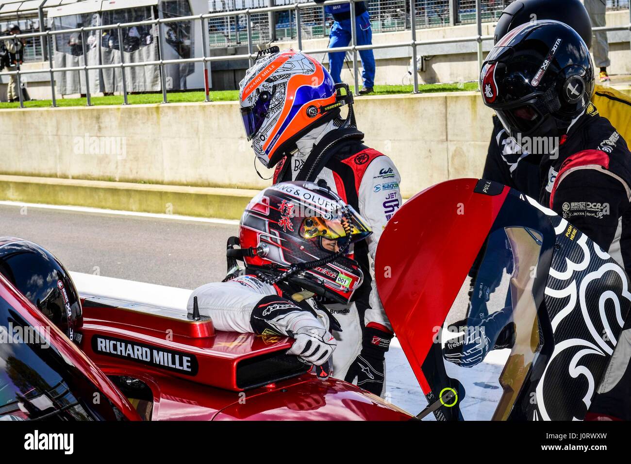 15. April 2017, Silverstone Circuit, Northampton, England; Langstrecken ...