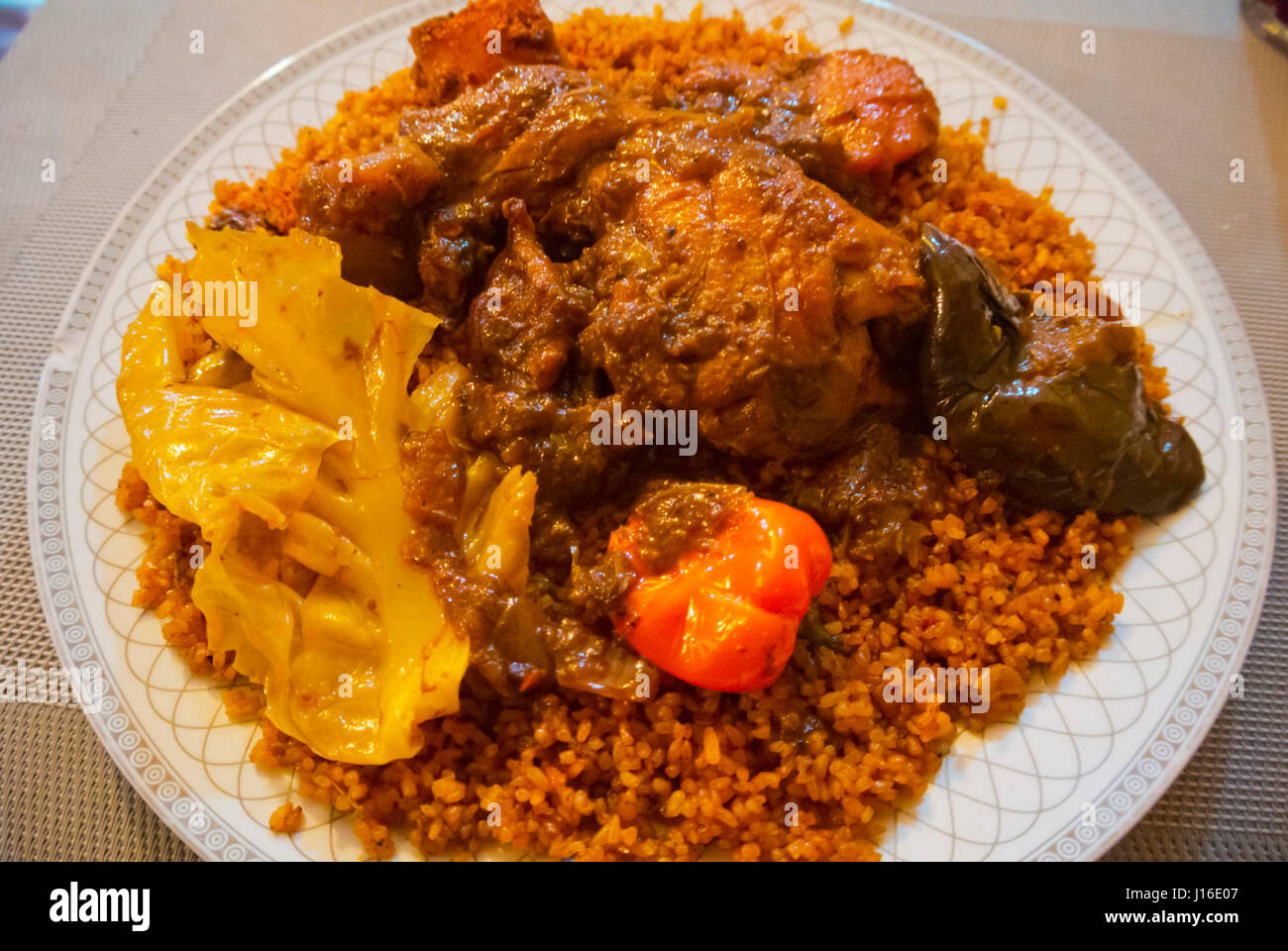 Senegalesisches Essen Stockfotos und -bilder Kaufen - Alamy