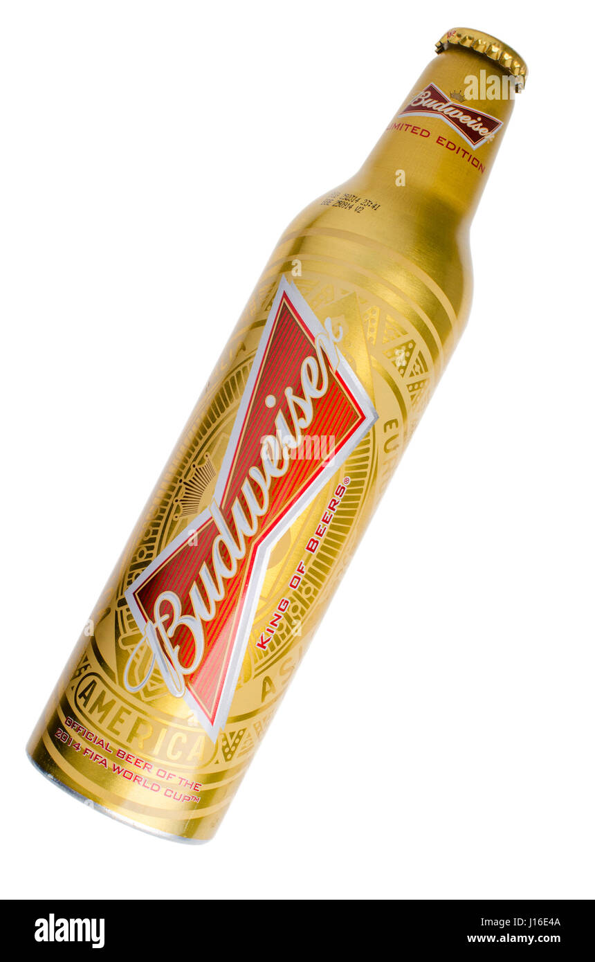 Budweiser Bierflasche Stockfotos und -bilder Kaufen - Alamy