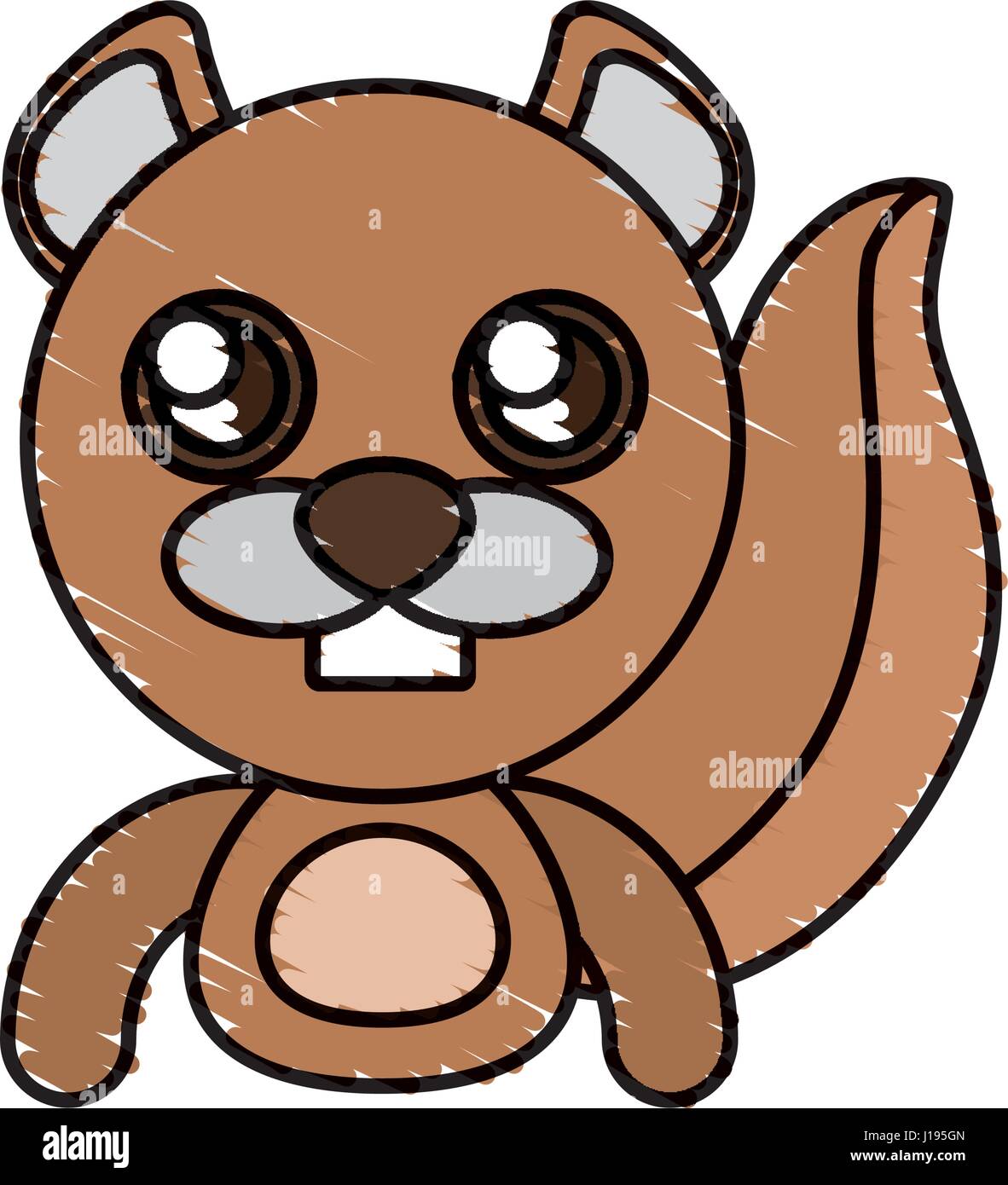 Cartoon Beaver Stockfotos und -bilder Kaufen - Alamy