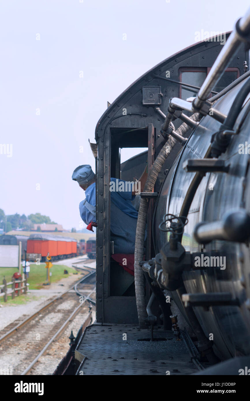 Dampflokomotive der museumsbahn -Fotos und -Bildmaterial in hoher ...