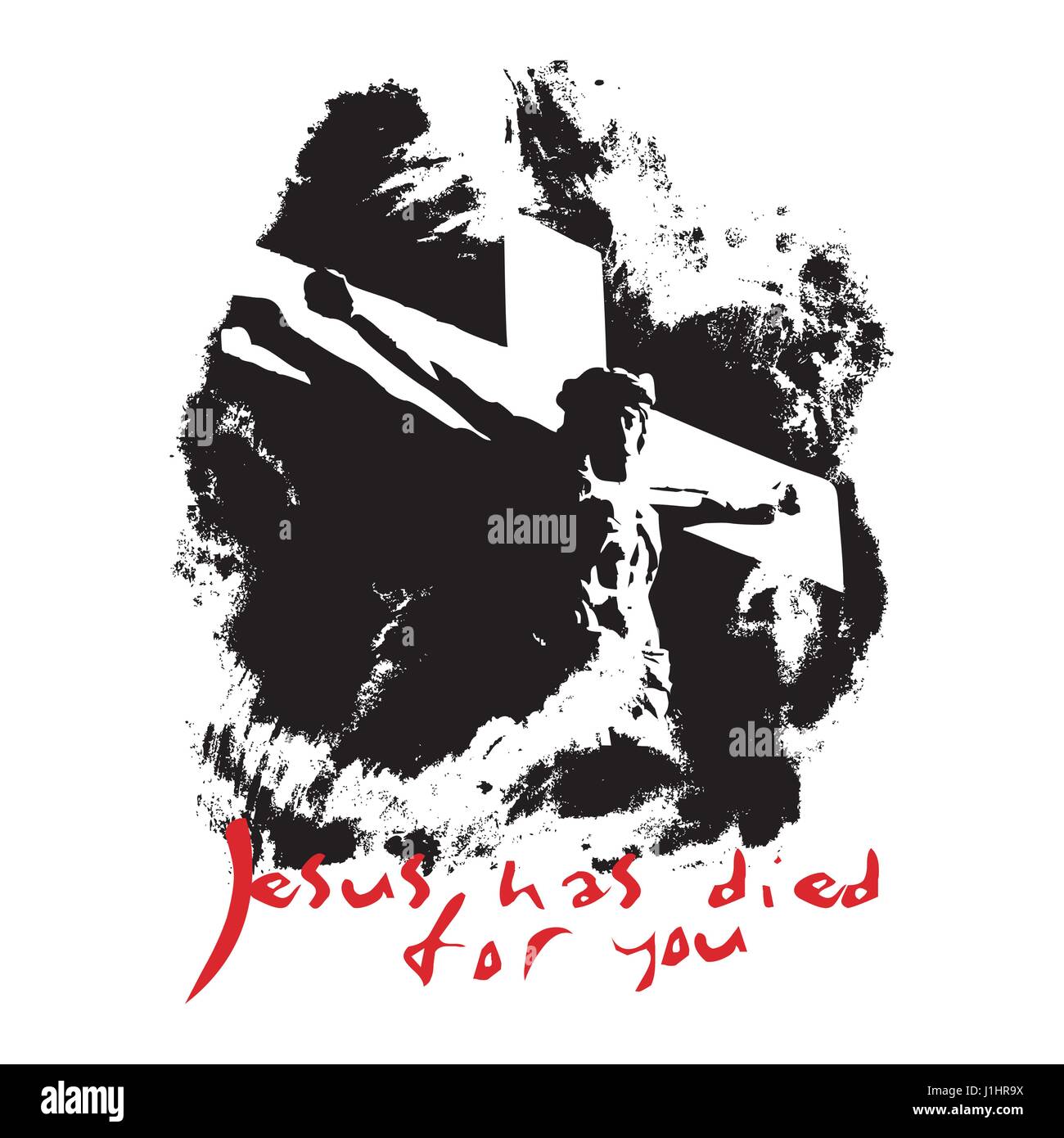 Kreuzigung von jesus Stock-Vektorgrafiken kaufen - Alamy