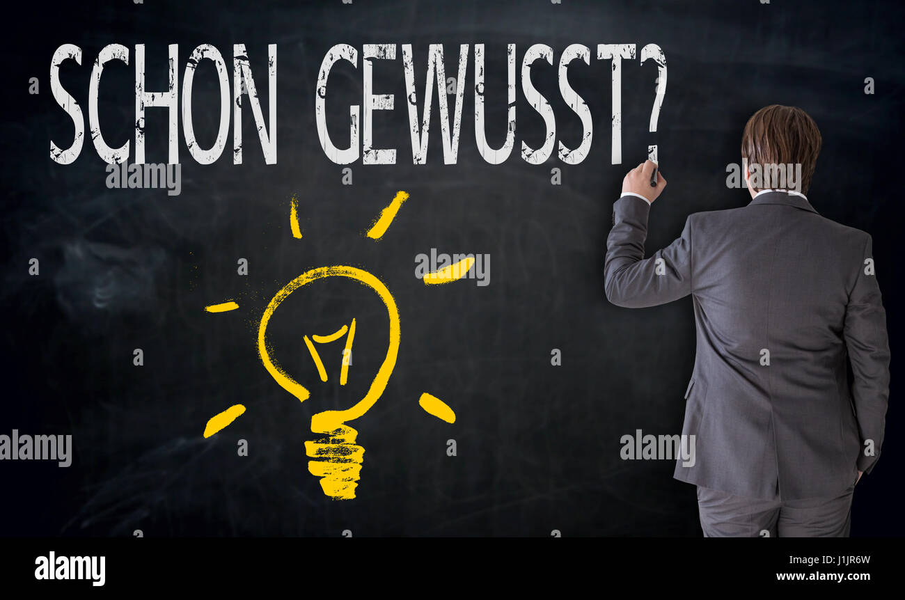 Schon gewusst -Fotos und -Bildmaterial in hoher Auflösung – Alamy