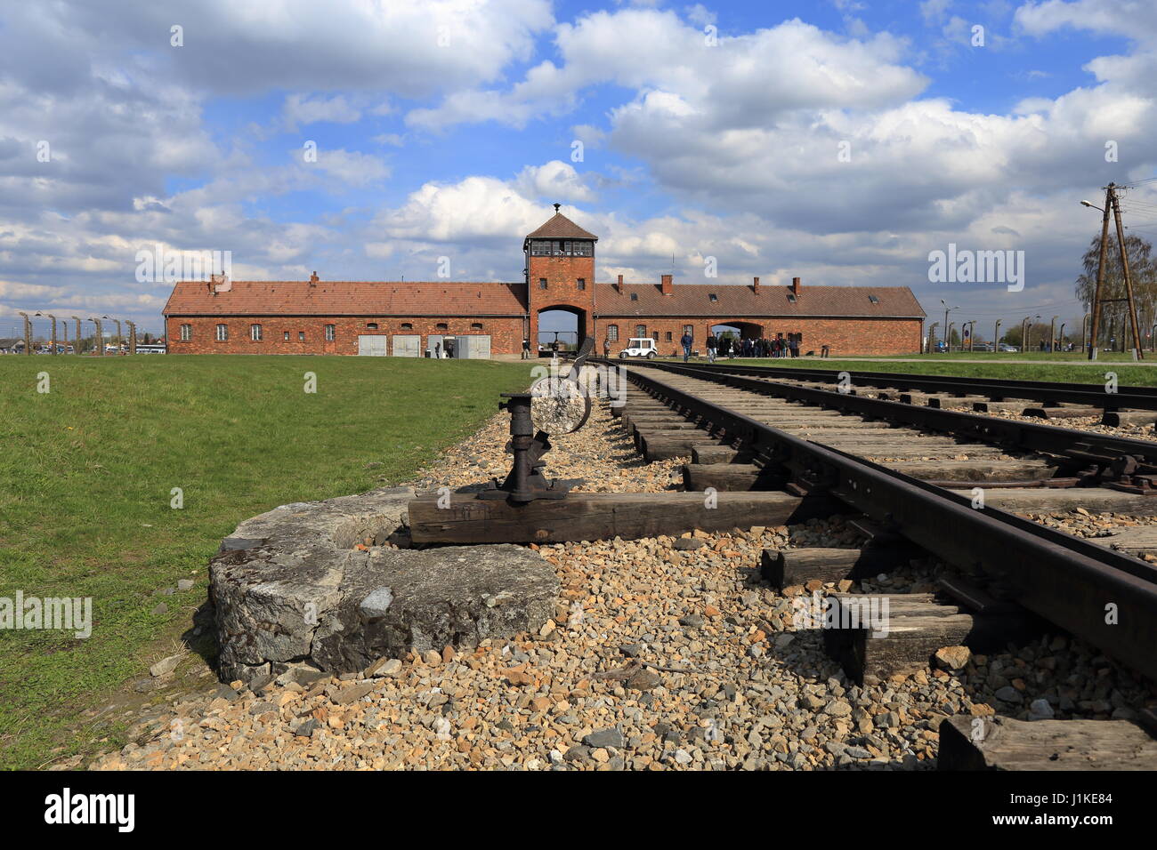 Die rampe von auschwitz -Fotos und -Bildmaterial in hoher Auflösung – Alamy