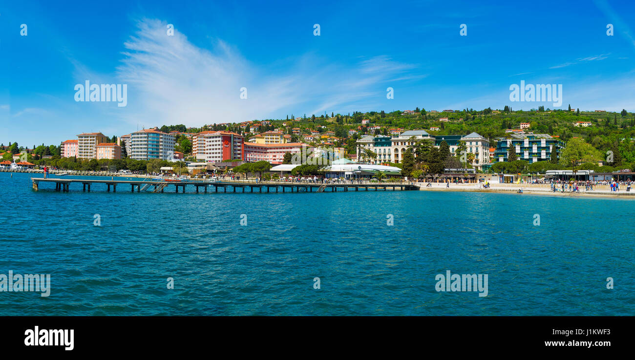 Beach portoroz slovenia -Fotos und -Bildmaterial in hoher Auflösung – Alamy