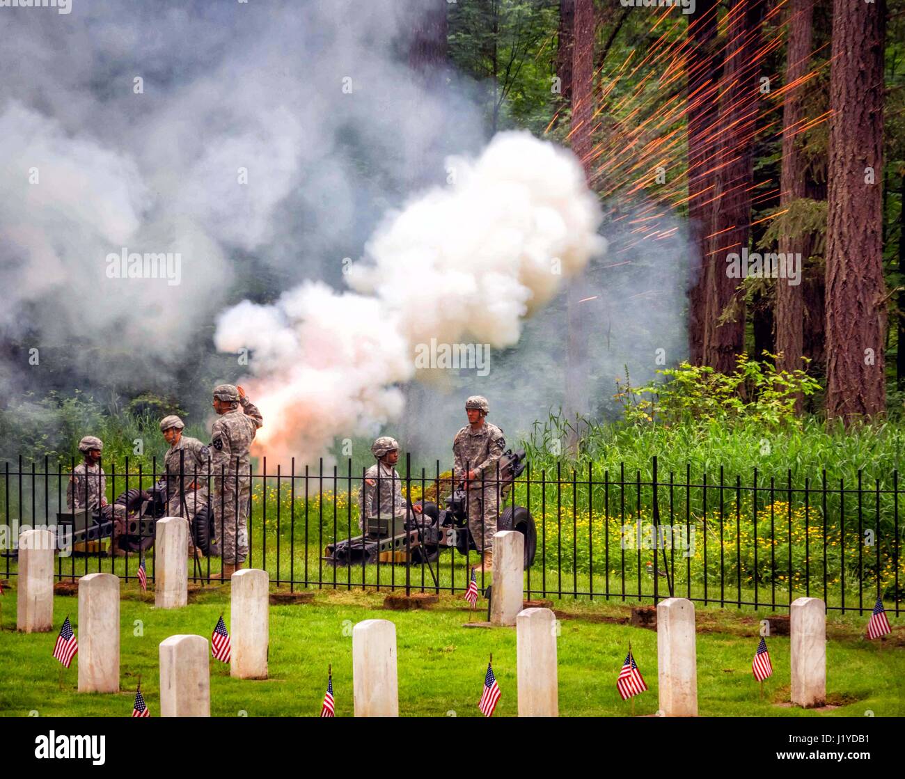 Homage ceremony -Fotos und -Bildmaterial in hoher Auflösung – Alamy