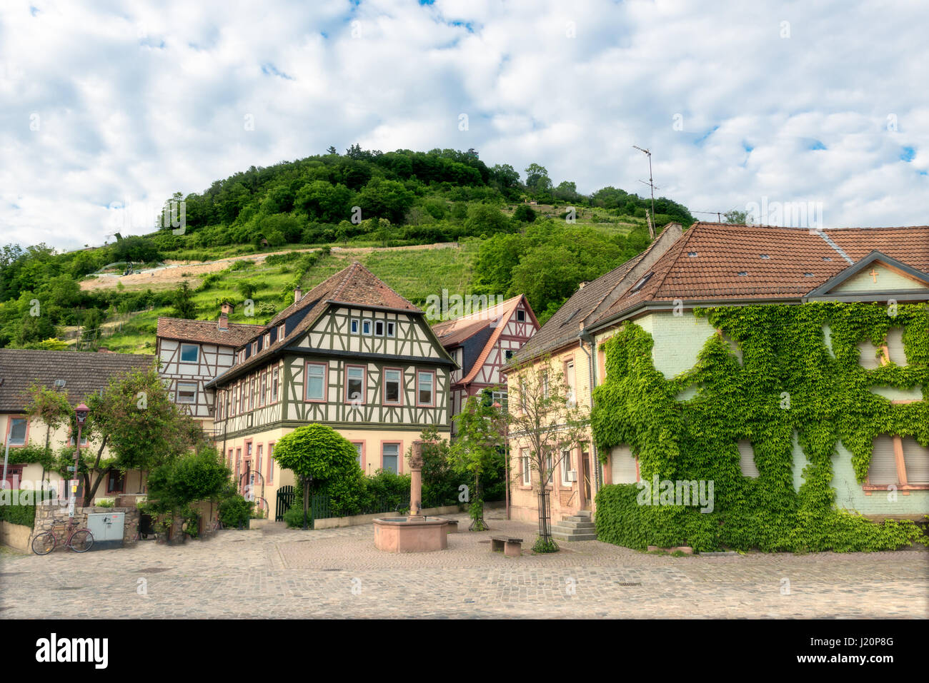 Heppenheim, Bergstraße, Deutschland Stockfotografie - Alamy