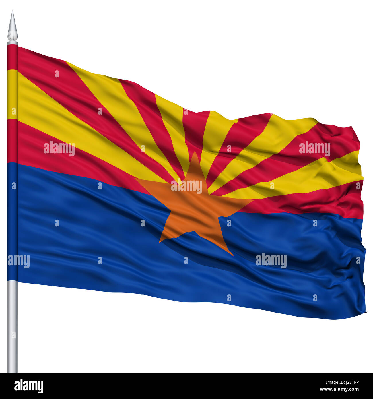 Arizona Flag Stockfotos und -bilder Kaufen - Alamy