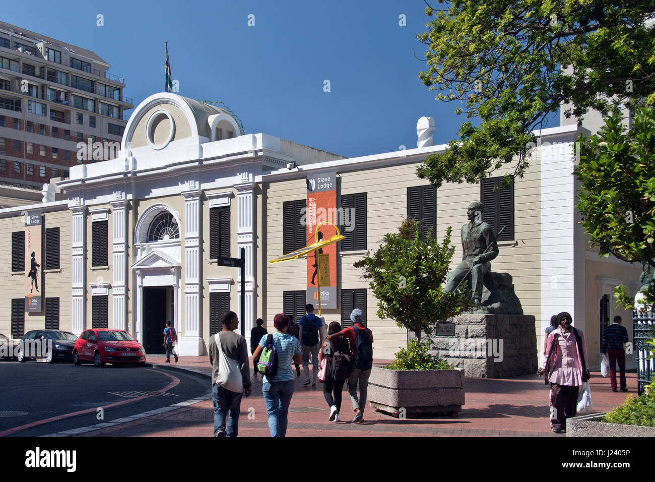 Der Slave Lodge Museum der südafrikanischen Sklaverei in Cape Town ...