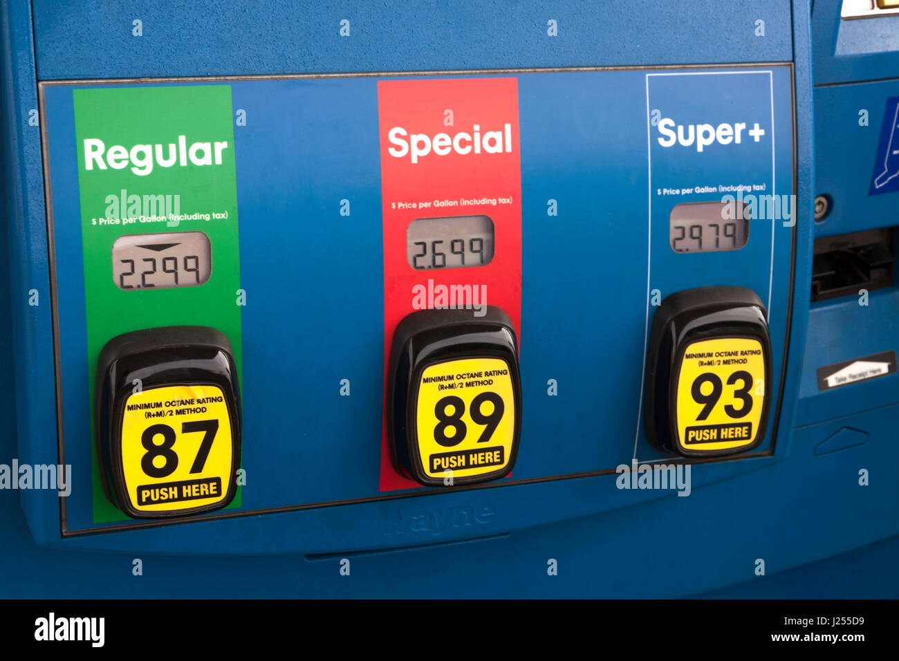 Gas Station Pump Stockfotos und -bilder Kaufen - Alamy