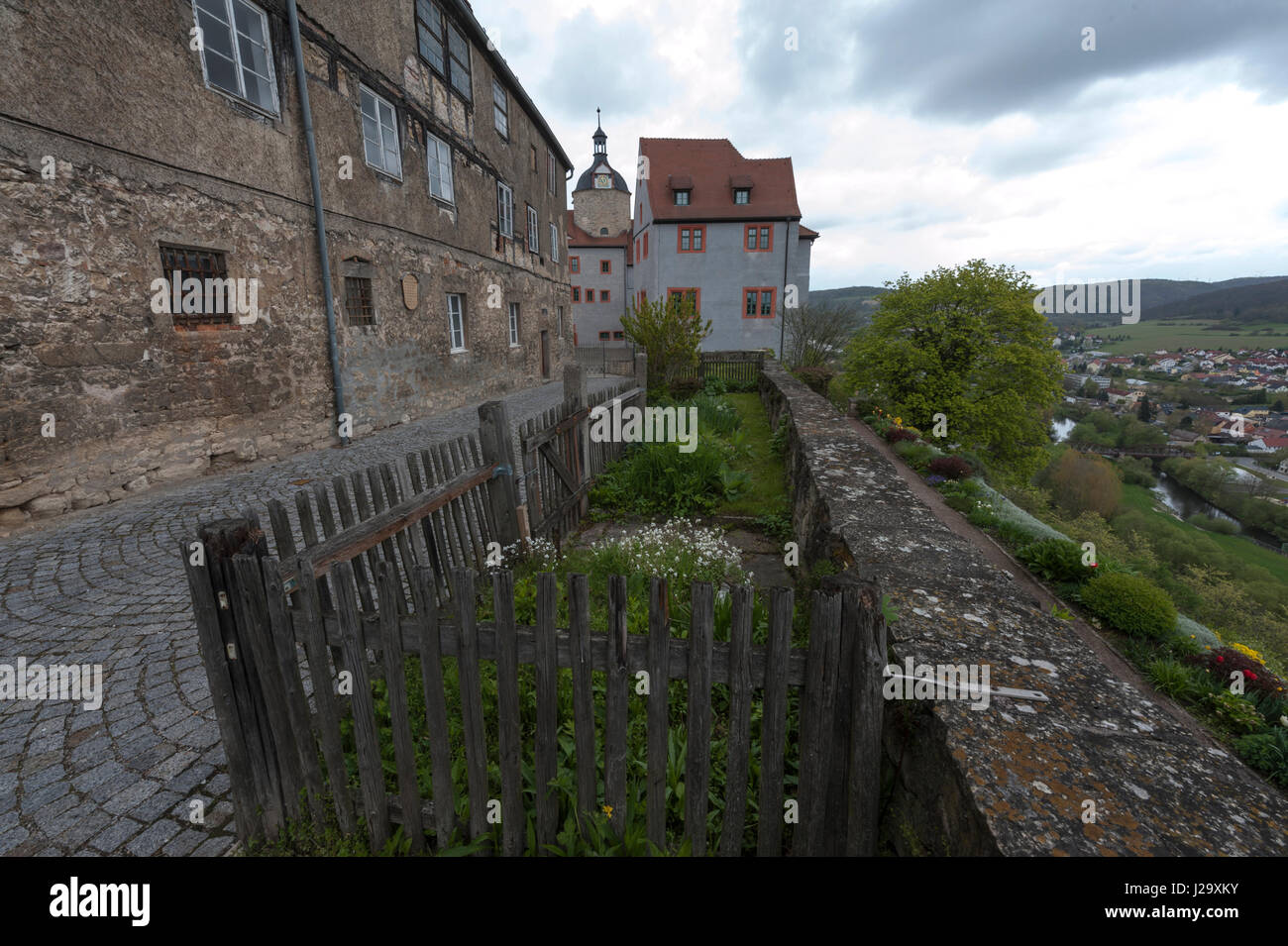 Eines der 3 Dornburger Schlosser ist "Das AlteSchloss". Dornburg ...