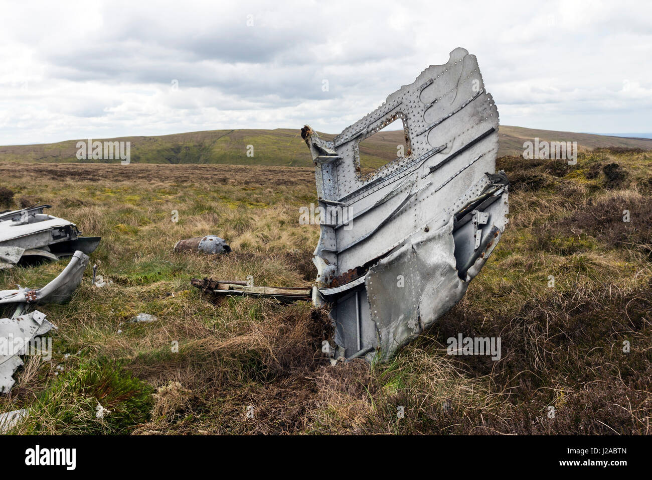 Wrack von einem RAF, De Havilland Venom, Mk4 WR557 von Nr. 22 ...