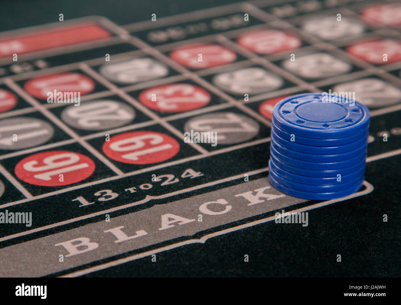Roulette tisch -Fotos und -Bildmaterial in hoher Auflösung – Alamy