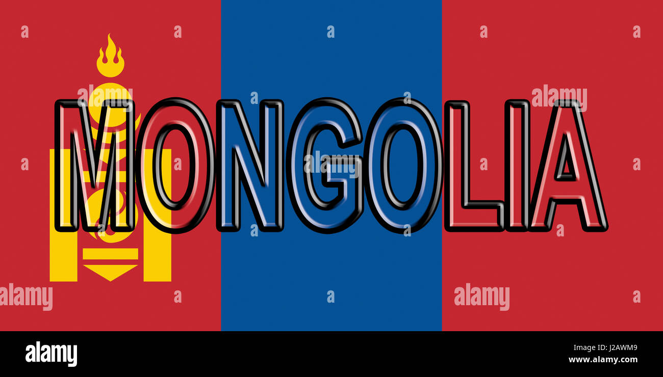 Mongolian flag -Fotos und -Bildmaterial in hoher Auflösung – Alamy