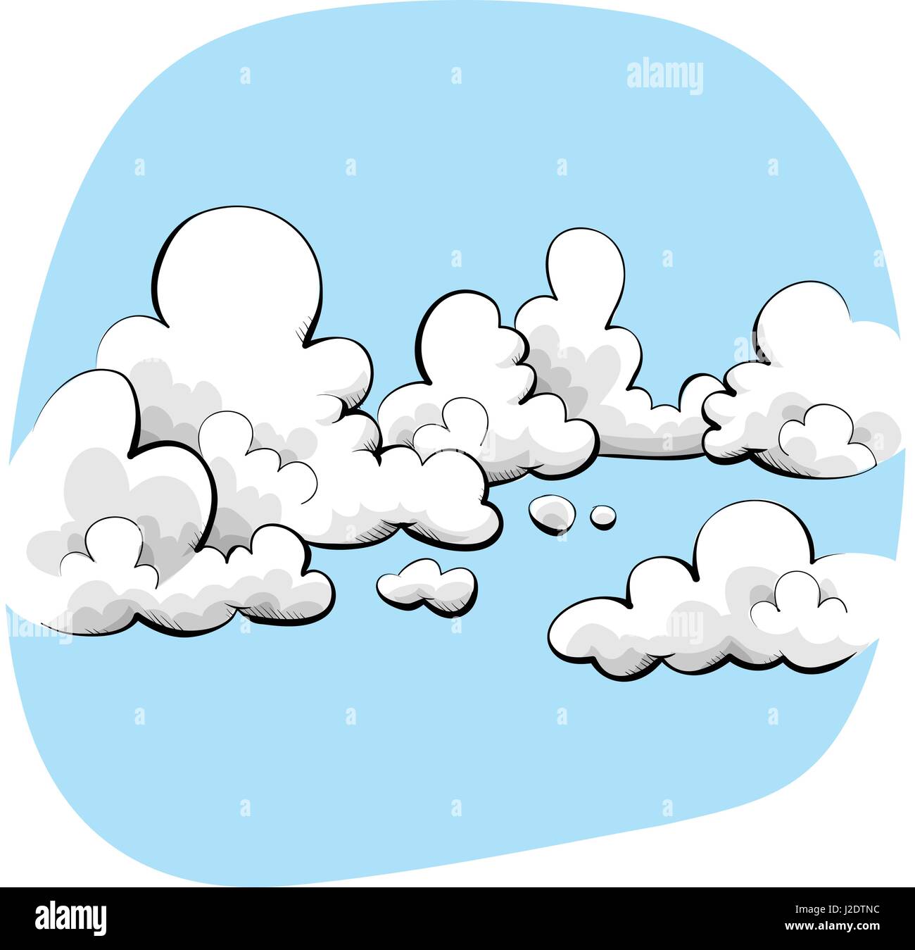 Cartoon himmel Stock-Vektorgrafiken kaufen - Alamy