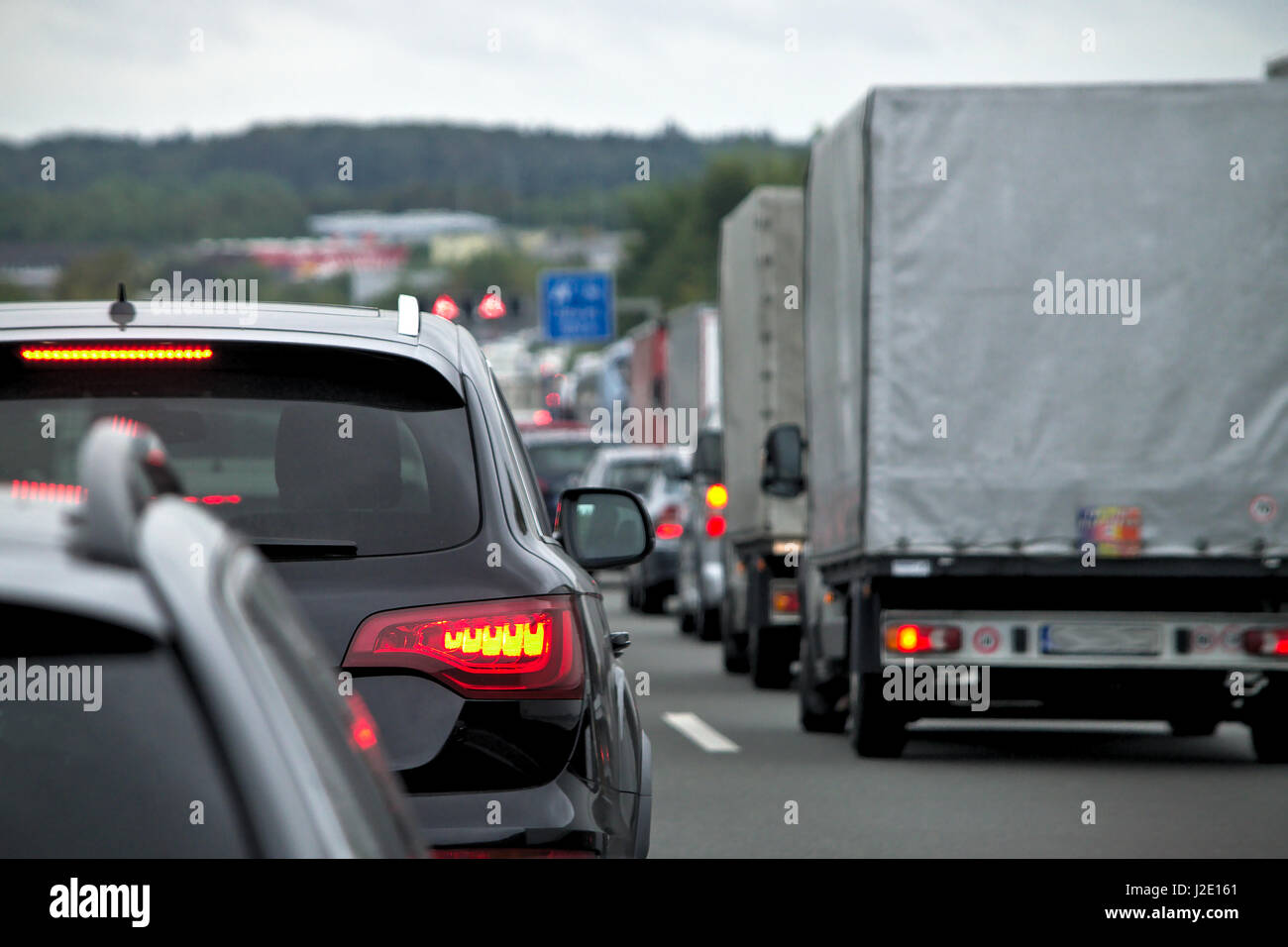Germany Autobahn Sign Stockfotos & Germany Autobahn Sign Bilder - Alamy