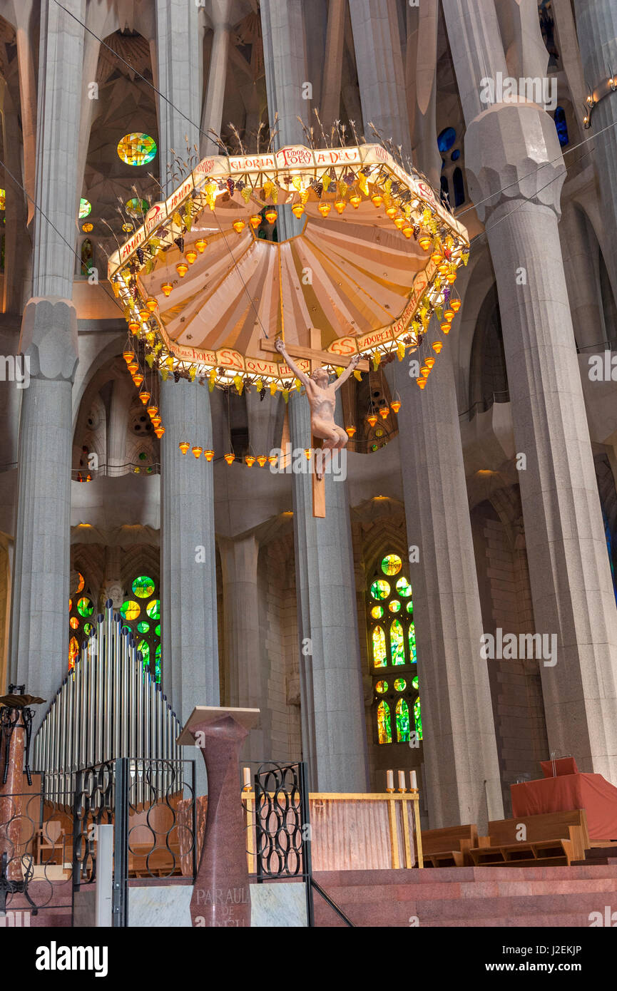 Jesus Auf Kreuz Sagrada Familia Stockfotos und -bilder Kaufen - Alamy
