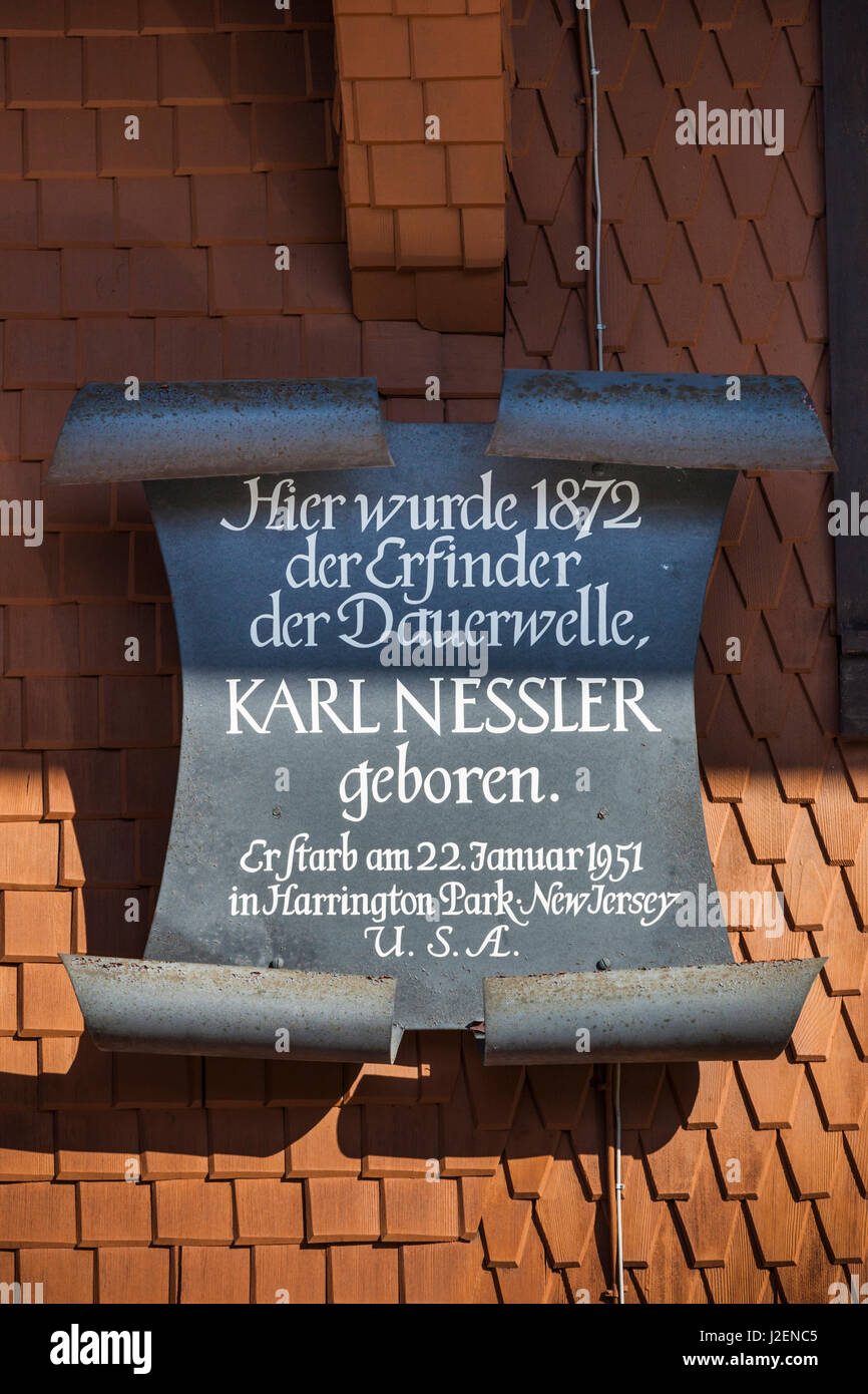 Karl nessler -Fotos und -Bildmaterial in hoher Auflösung – Alamy