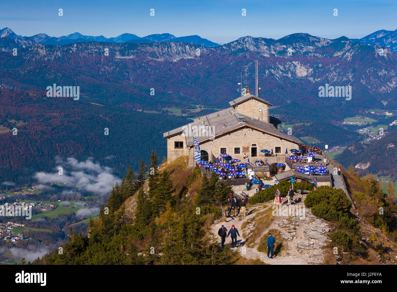 Adolf Hitler Obersalzberg Stockfotos & Adolf Hitler Obersalzberg Bilder ...
