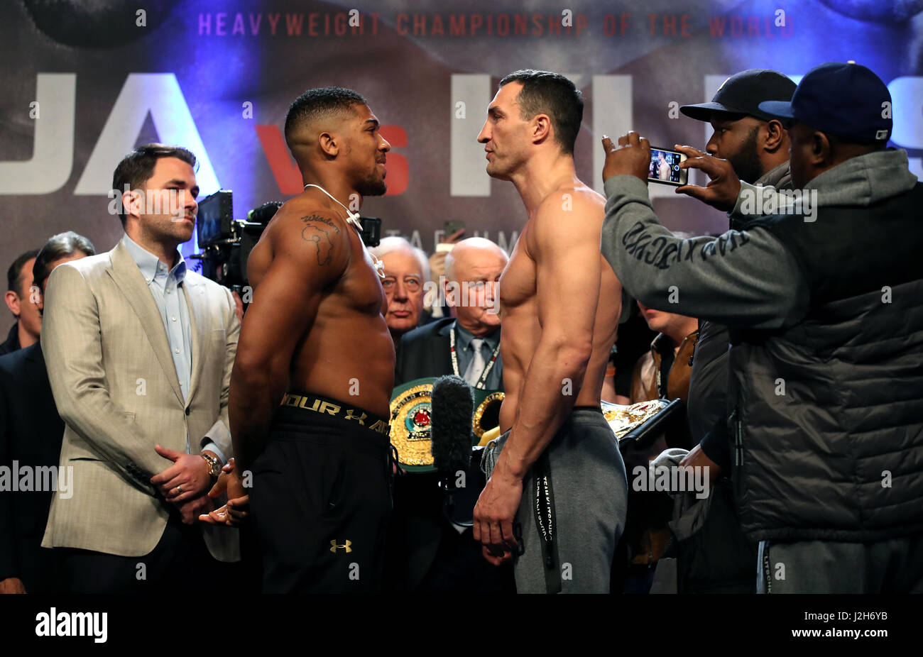 Boxen Wembley Arena London Boxer Stockfotos und -bilder Kaufen - Alamy