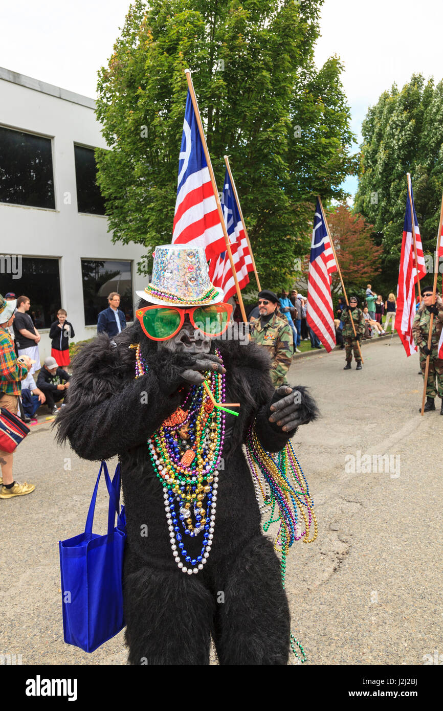 Jährliche Fremont Solstice Parade, Seattle, WA Stockfotografie - Alamy