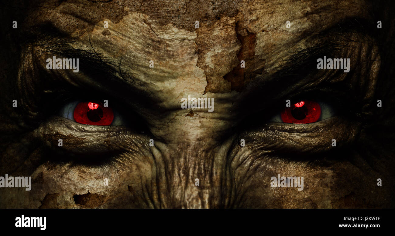Demonic face -Fotos und -Bildmaterial in hoher Auflösung – Alamy
