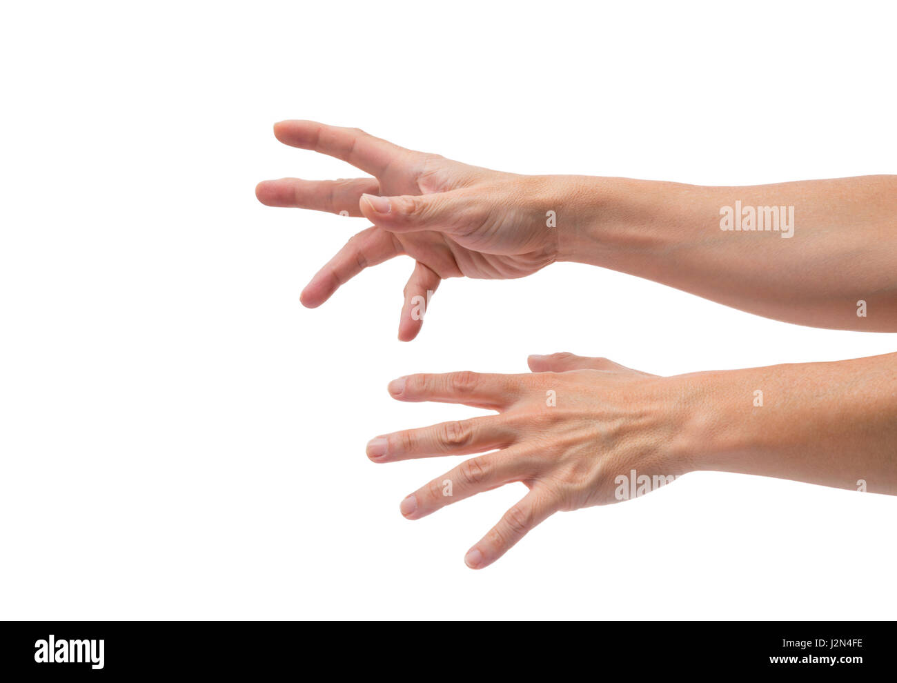 Hands reaching out -Fotos und -Bildmaterial in hoher Auflösung – Alamy
