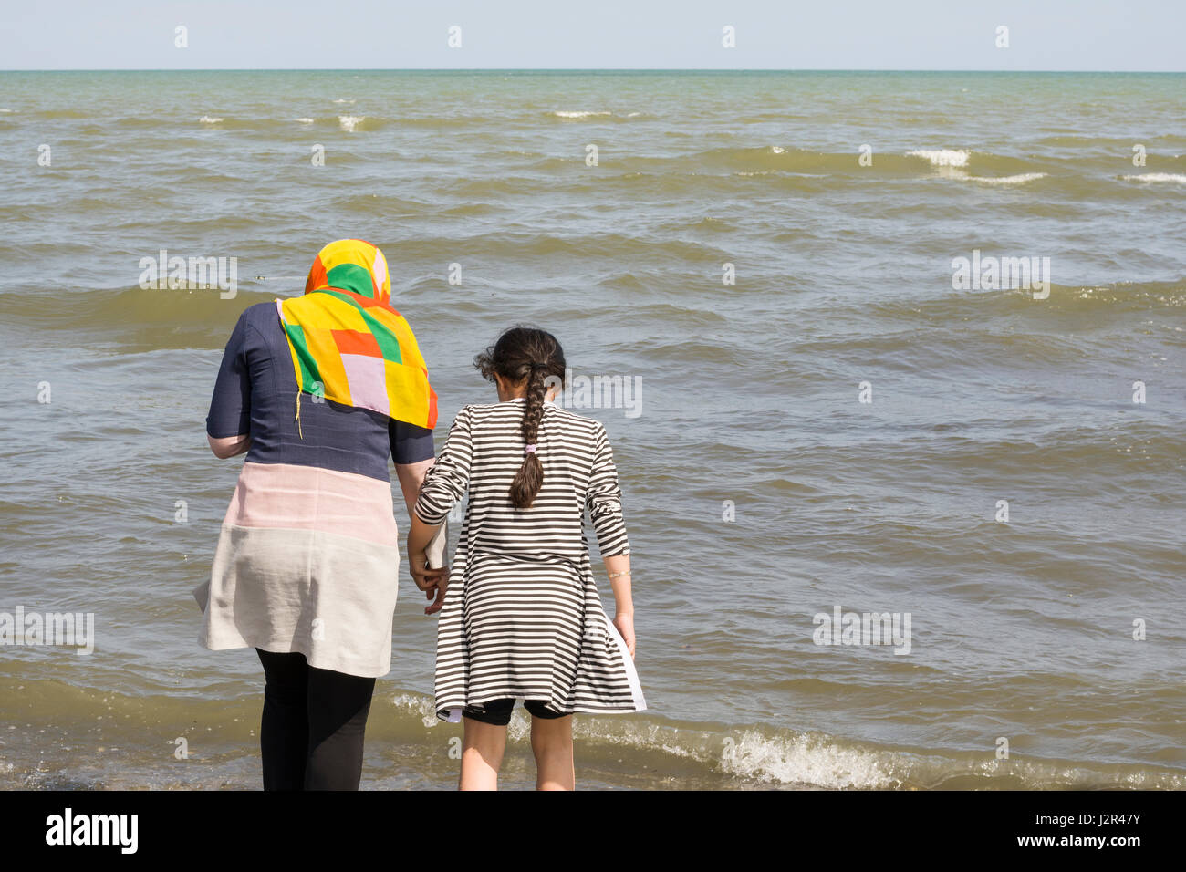 Iran Caspian Sea Beach On Stockfotos und -bilder Kaufen - Alamy