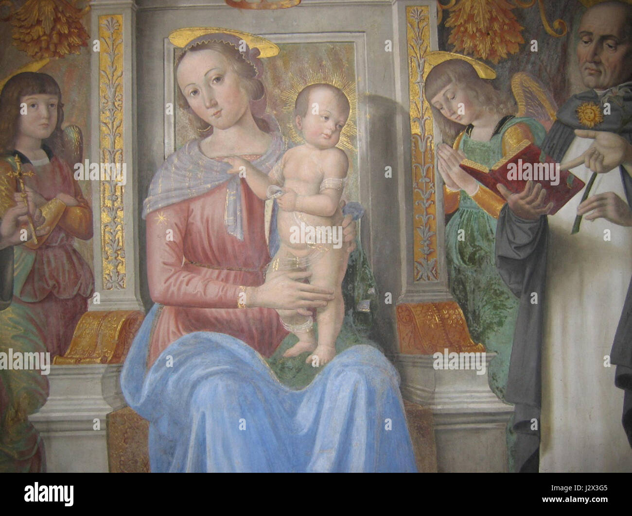 Madonna In Trono Col Bambino Stockfotos und -bilder Kaufen - Alamy