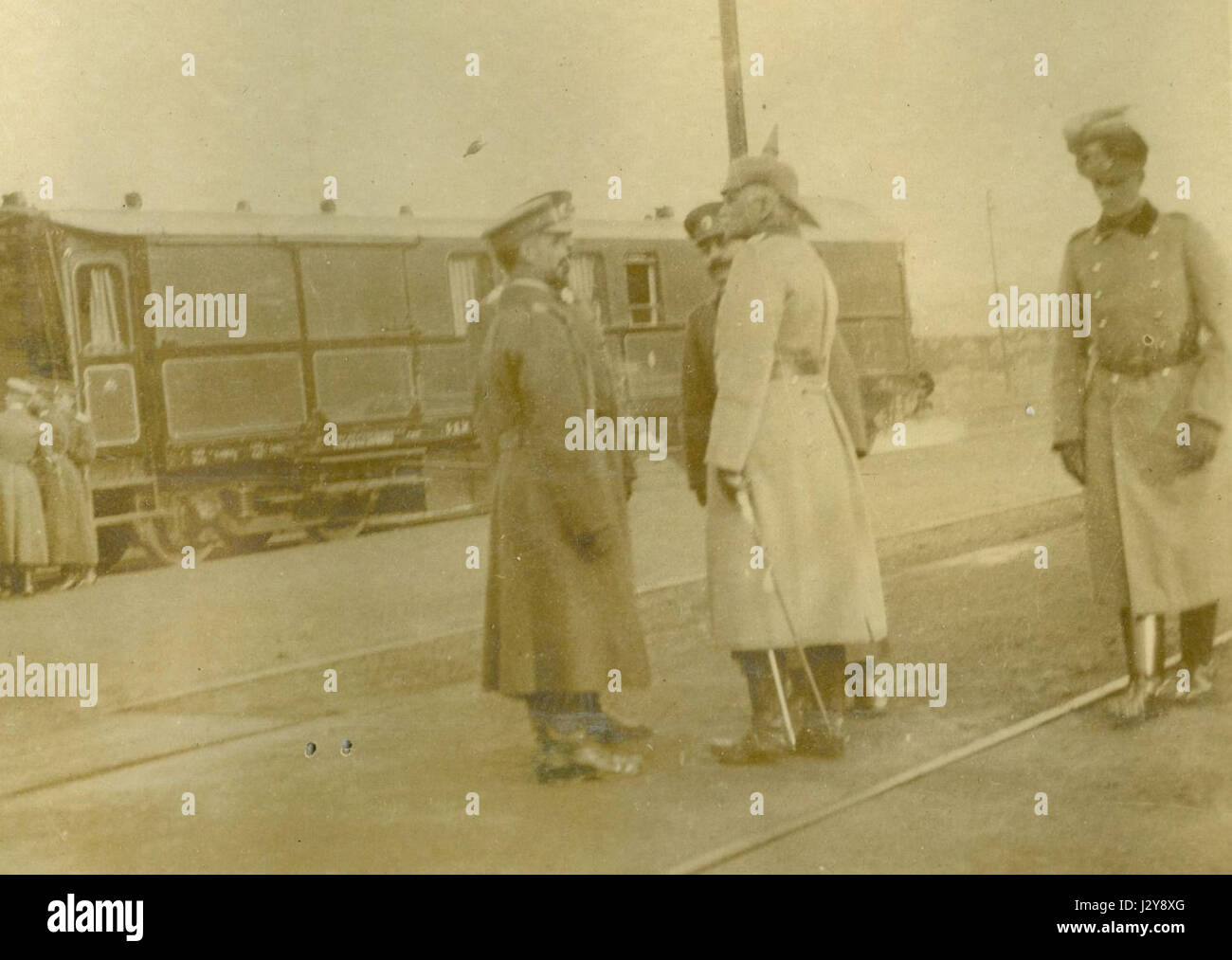 Alexius WW1 August von Mackensen Stockfotografie - Alamy