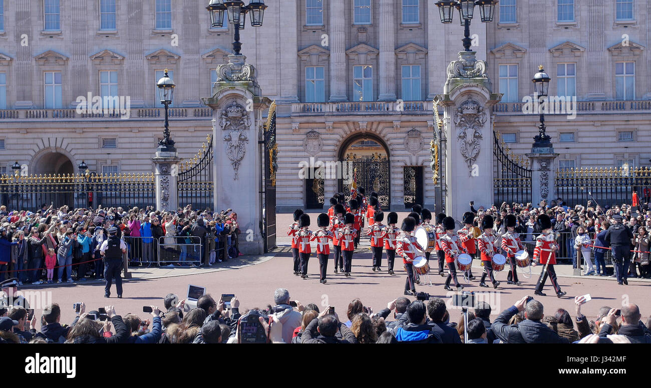 Fabelhafte Wachen Buckingham Palace Ebenbild