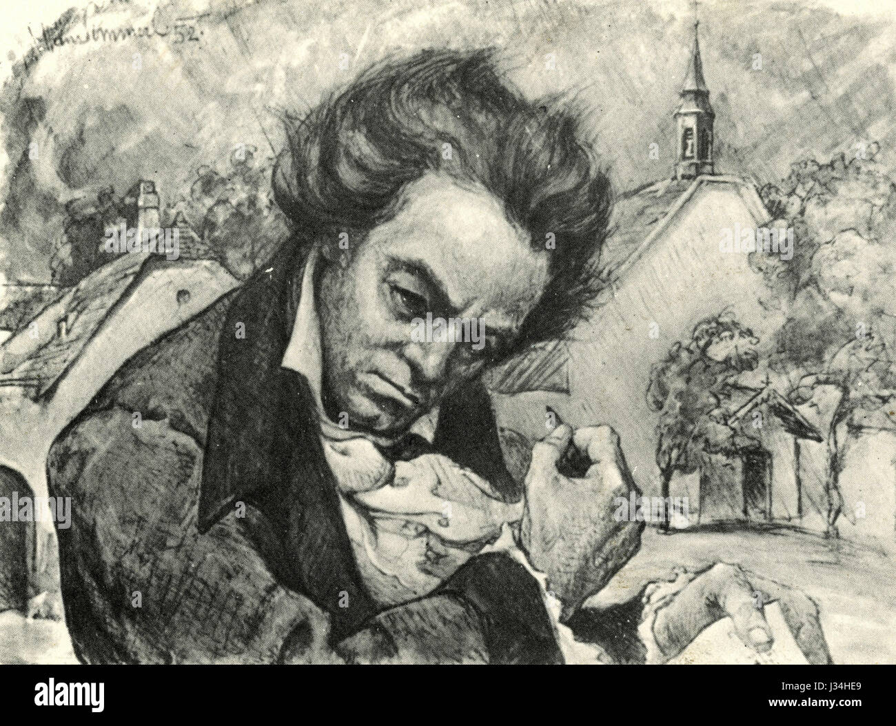 Beethoven painting -Fotos und -Bildmaterial in hoher Auflösung – Alamy