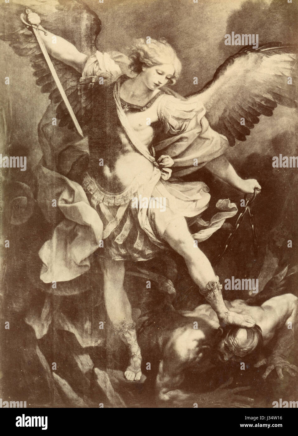 Archangel Michael Painting Stockfotos und -bilder Kaufen - Alamy