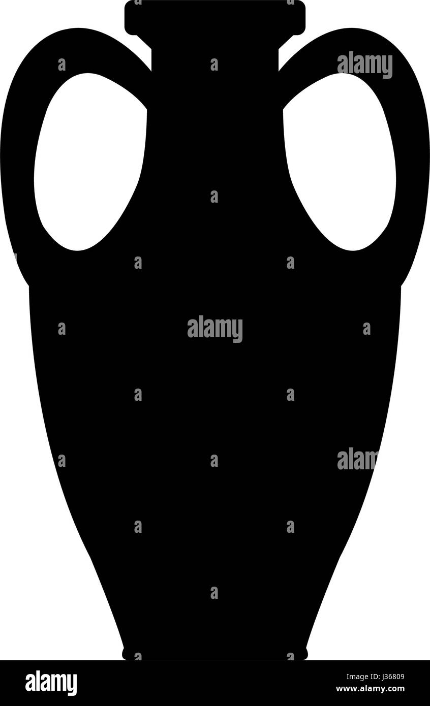 Vase-Symbol im Vektor auf weißem Hintergrund Stock-Vektorgrafik - Alamy