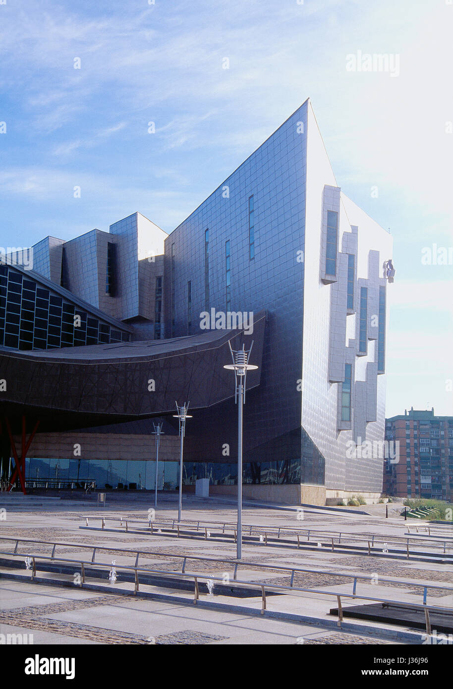 Palacio de Ferias. Malaga, Andalusien, Spanien Stockfotografie - Alamy